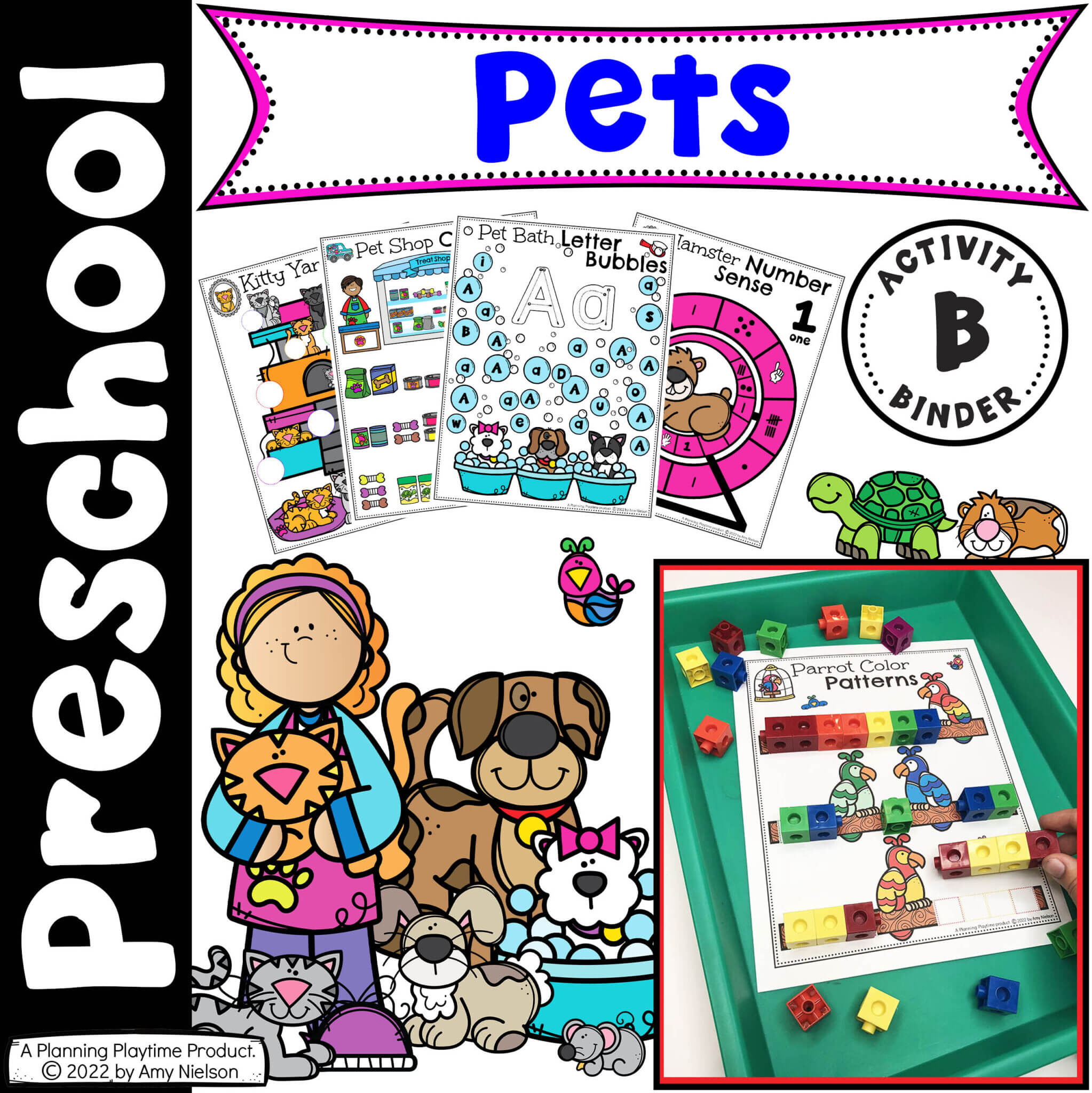 Pet Worksheets Preschool - Planning Playtime