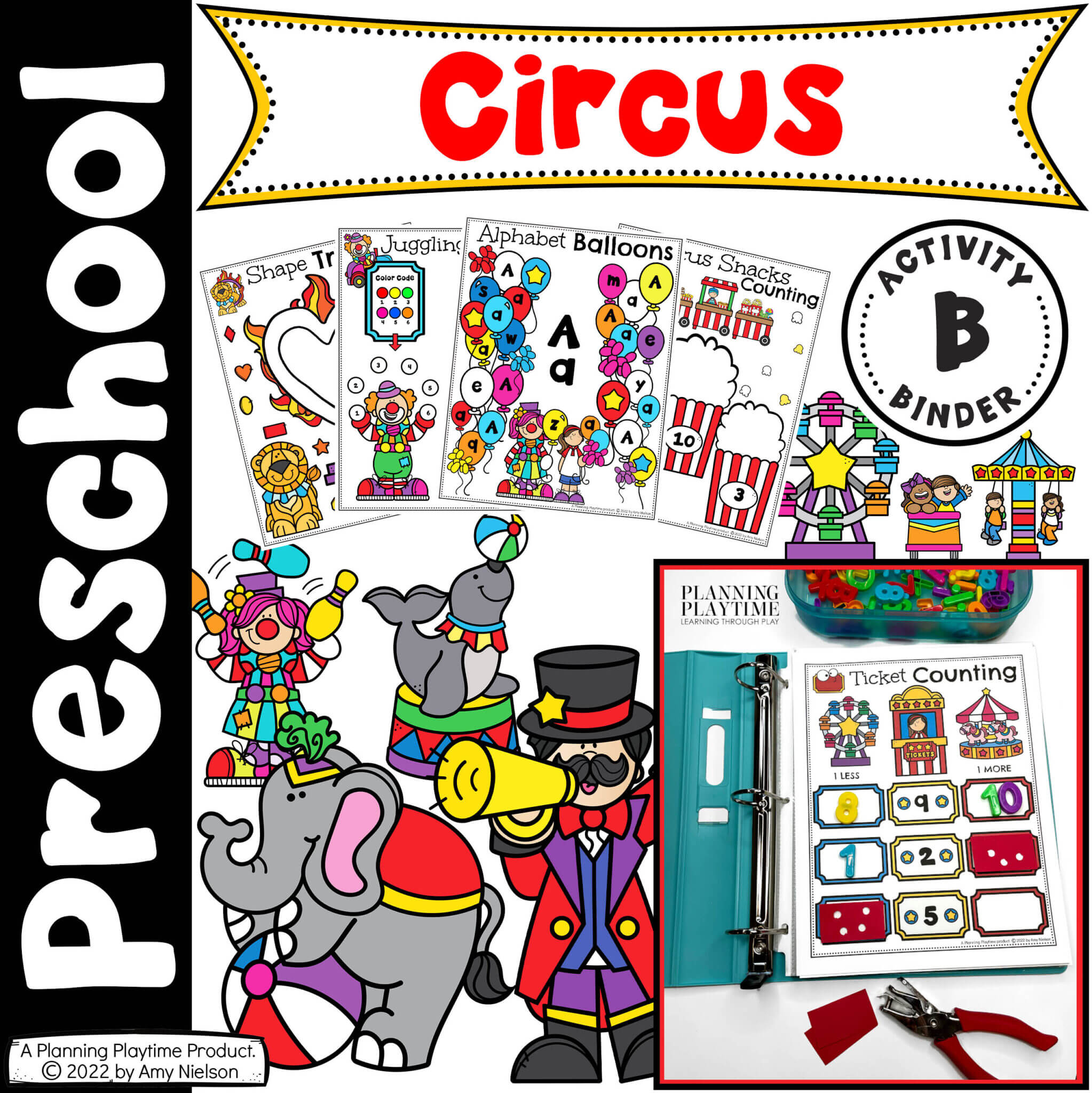 Circus Worksheets - Planning Playtime
