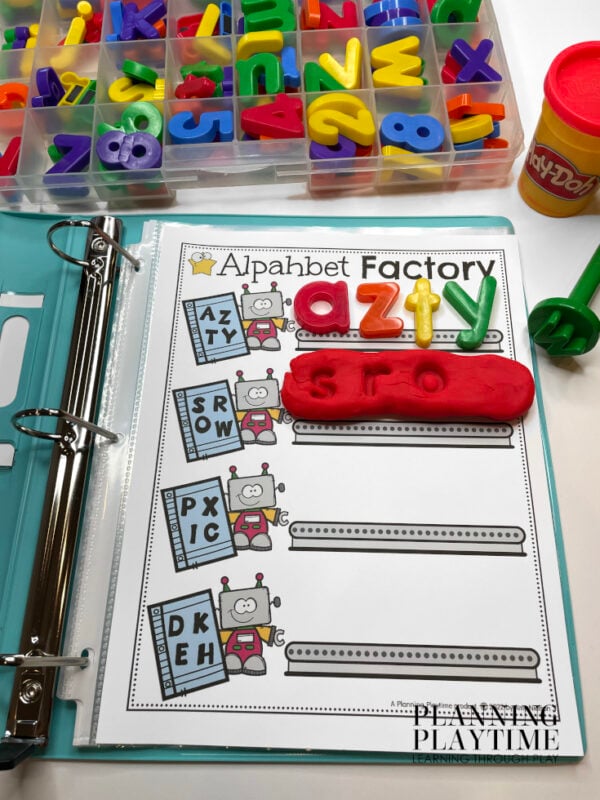 Preschool Robot Theme - Planning Playtime