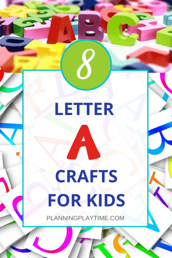 Letter A Crafts for Preschool - Planning Playtime