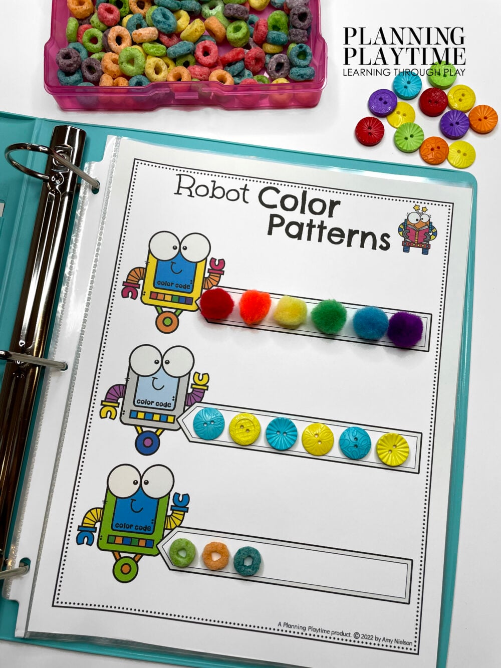 Preschool Robot Theme - Planning Playtime