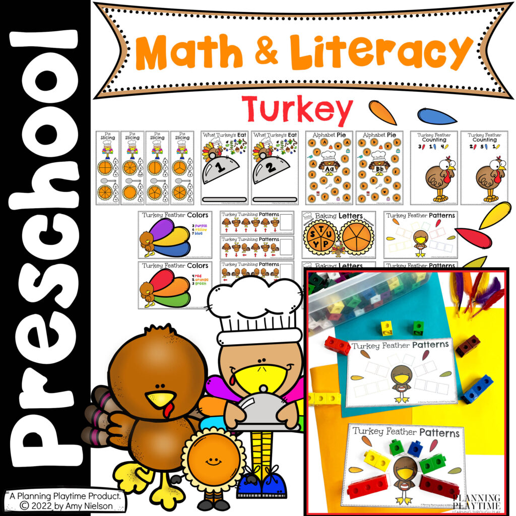 Turkey Activities for Preschool - Planning Playtime