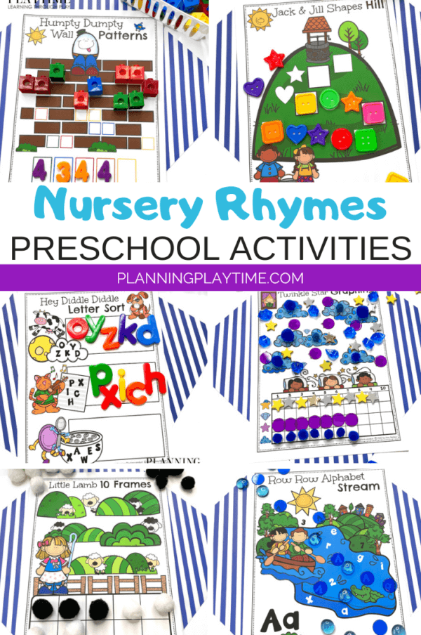 Nursery Rhymes for Preschool Activities - Planning Playtime
