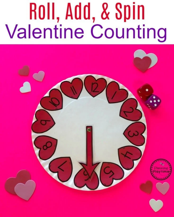 Valentine's Worksheets - Planning Playtime