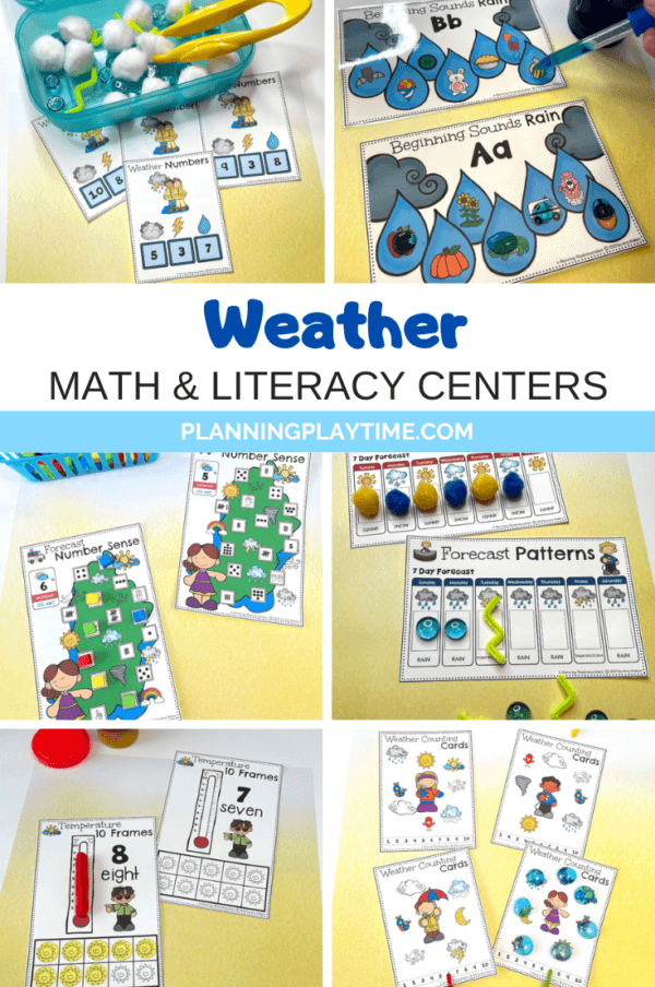 Weather Activities for Preschool - Planning Playtime