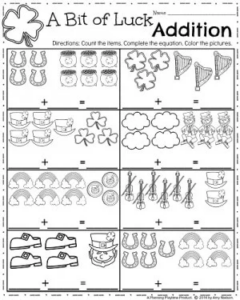 March Kindergarten Worksheets - Planning Playtime