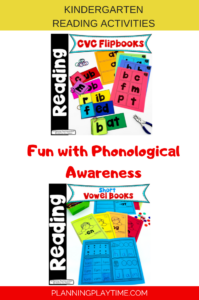 Fun with Phonological Awareness: Activities for Kindergarten with ...