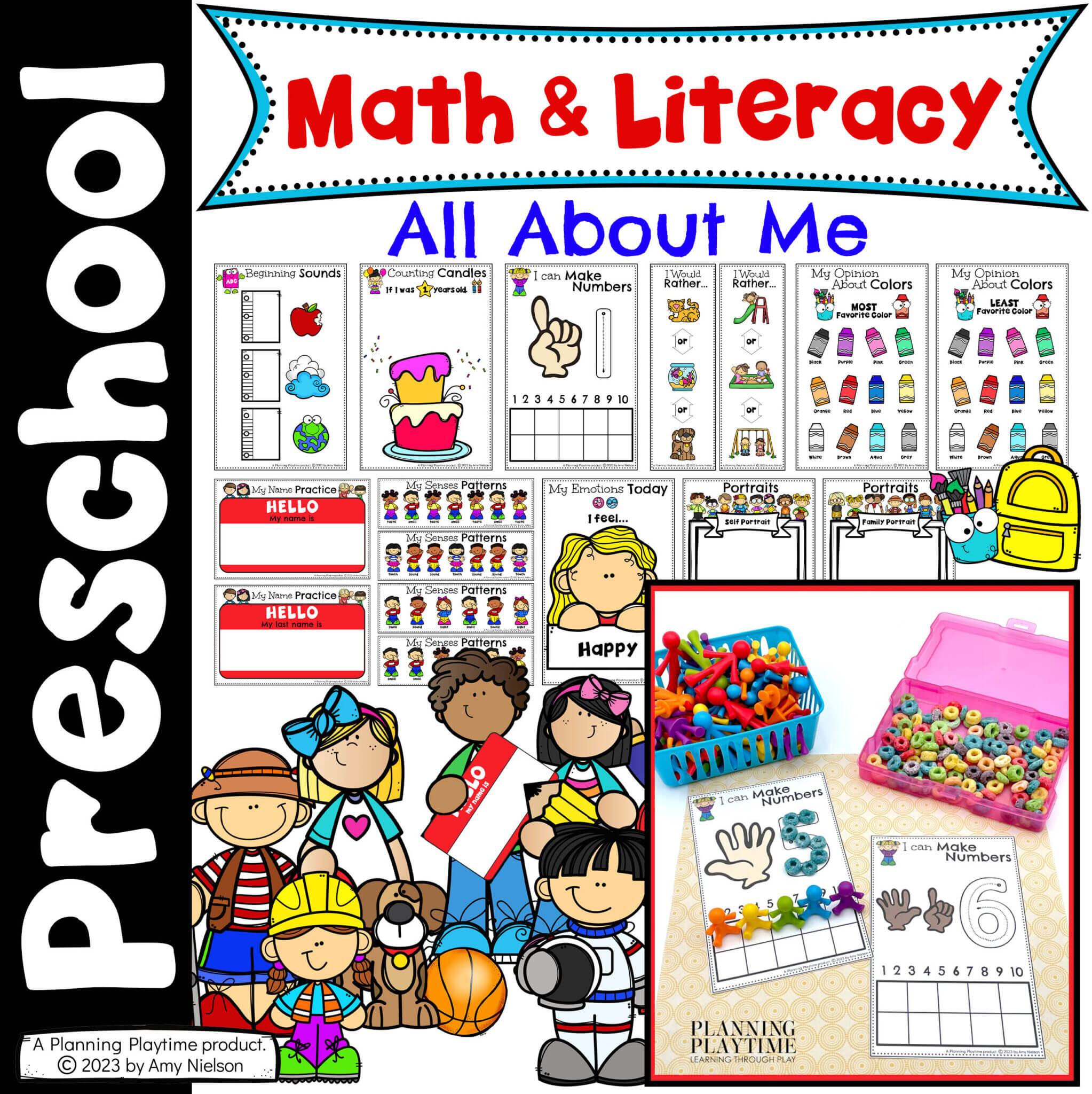 Preschool All About Me Activities - Planning Playtime