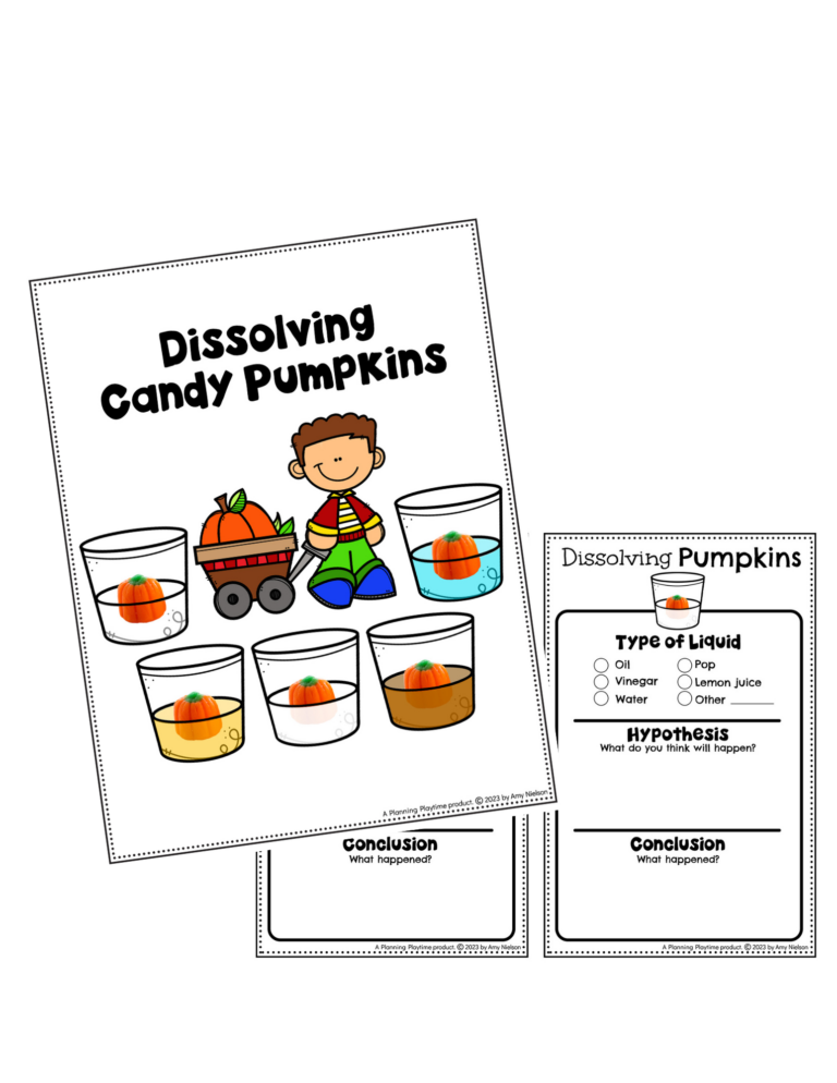 Pumpkin Science Activities Preschool - Planning Playtime