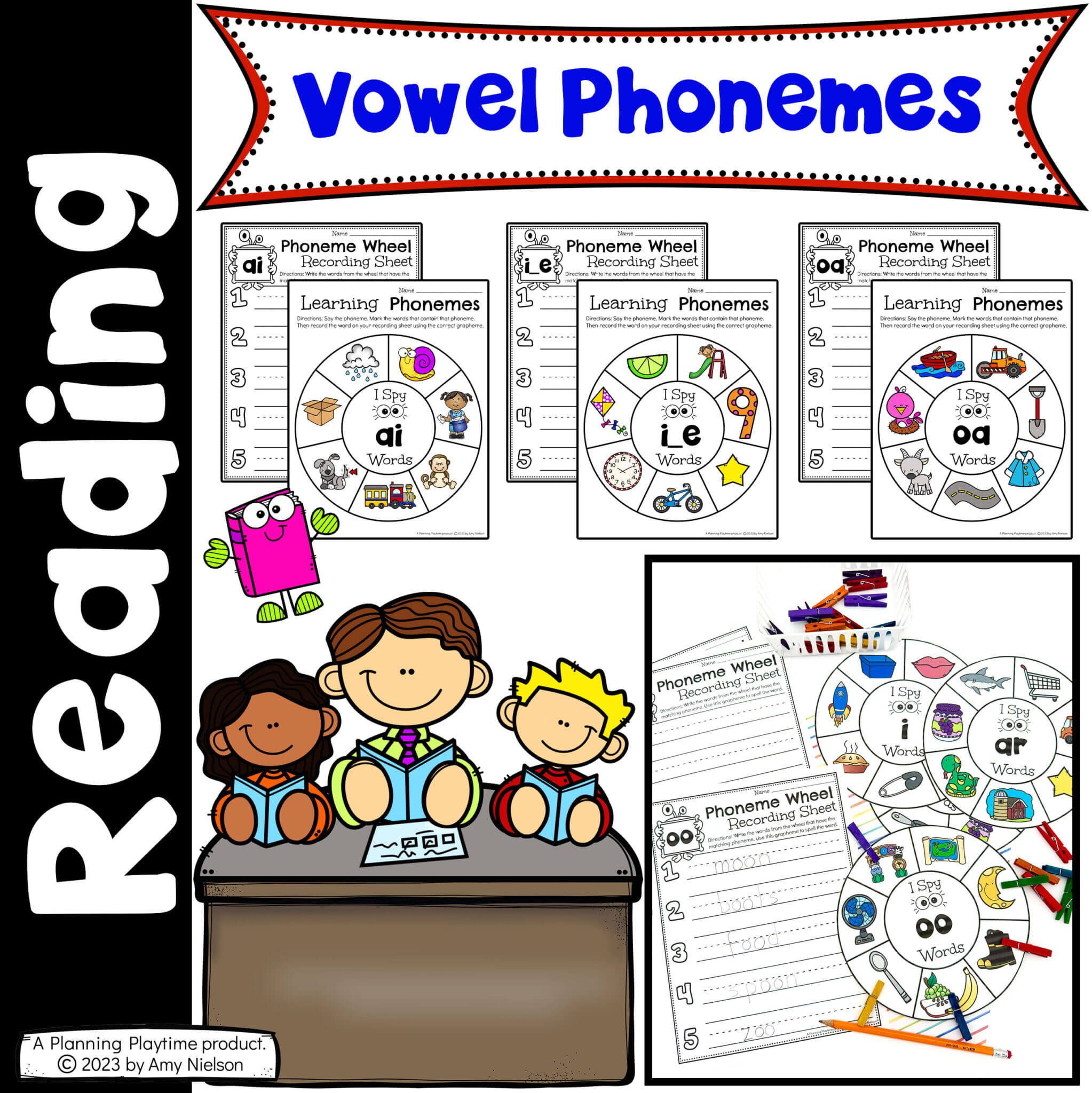 Vowel Phoneme Activities - Planning Playtime
