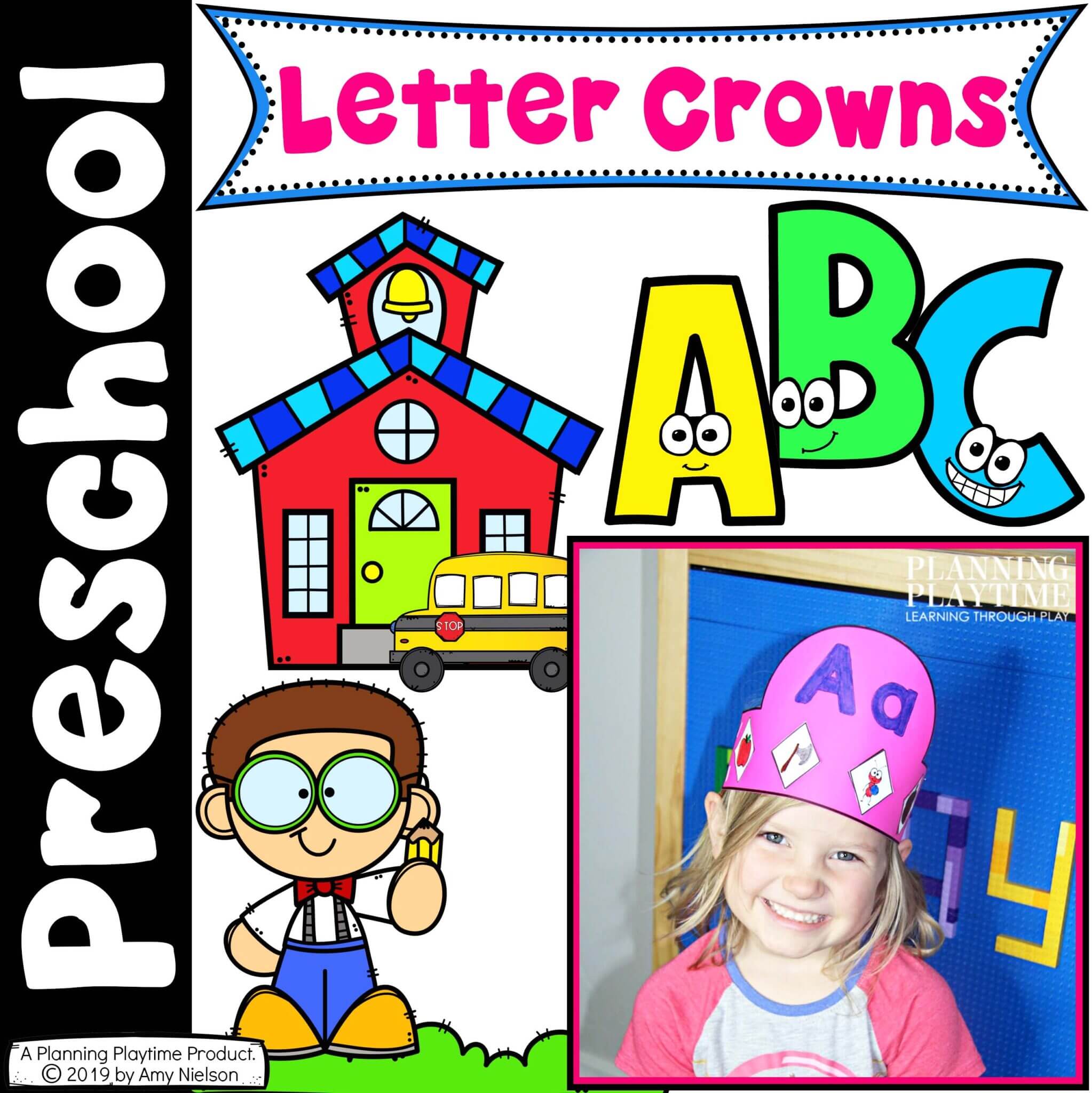 Alphabet Crowns - Planning Playtime