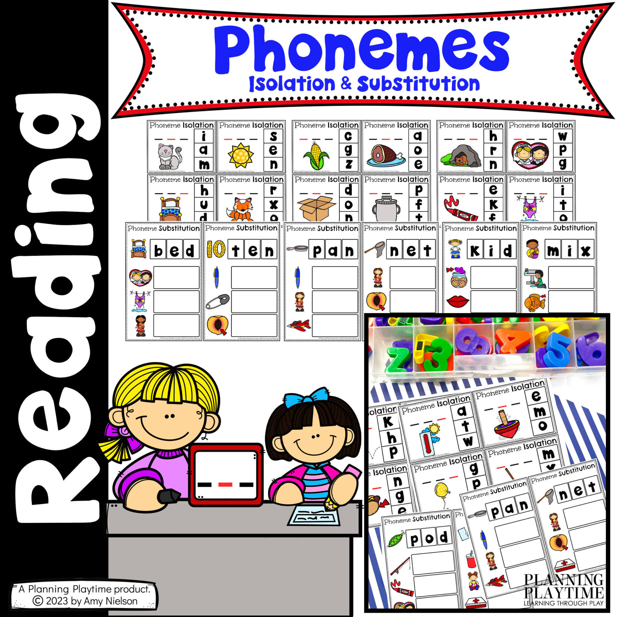 Phoneme Activities - Isolation and Substitution - Planning Playtime