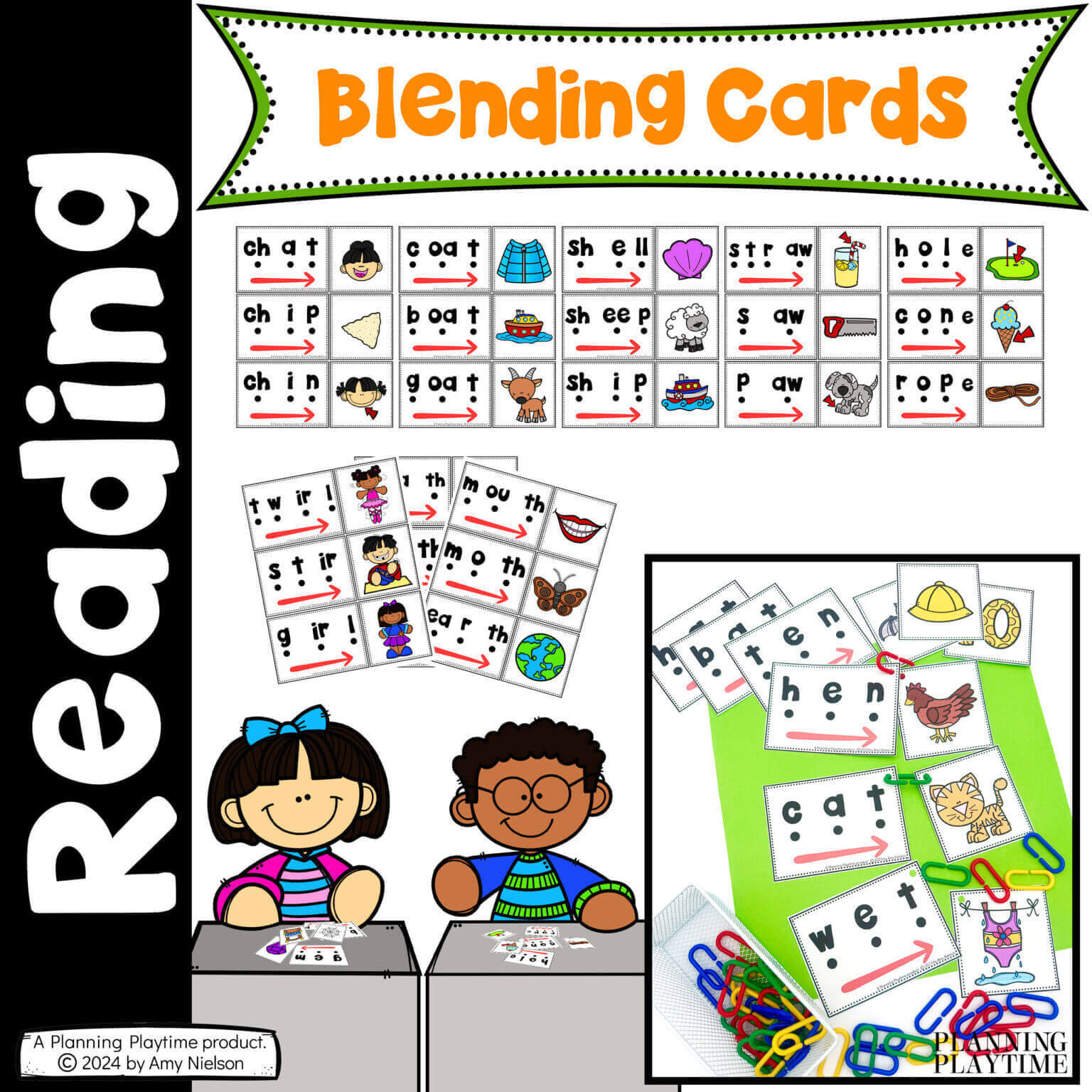 Phoneme Blending Activities - Planning Playtime
