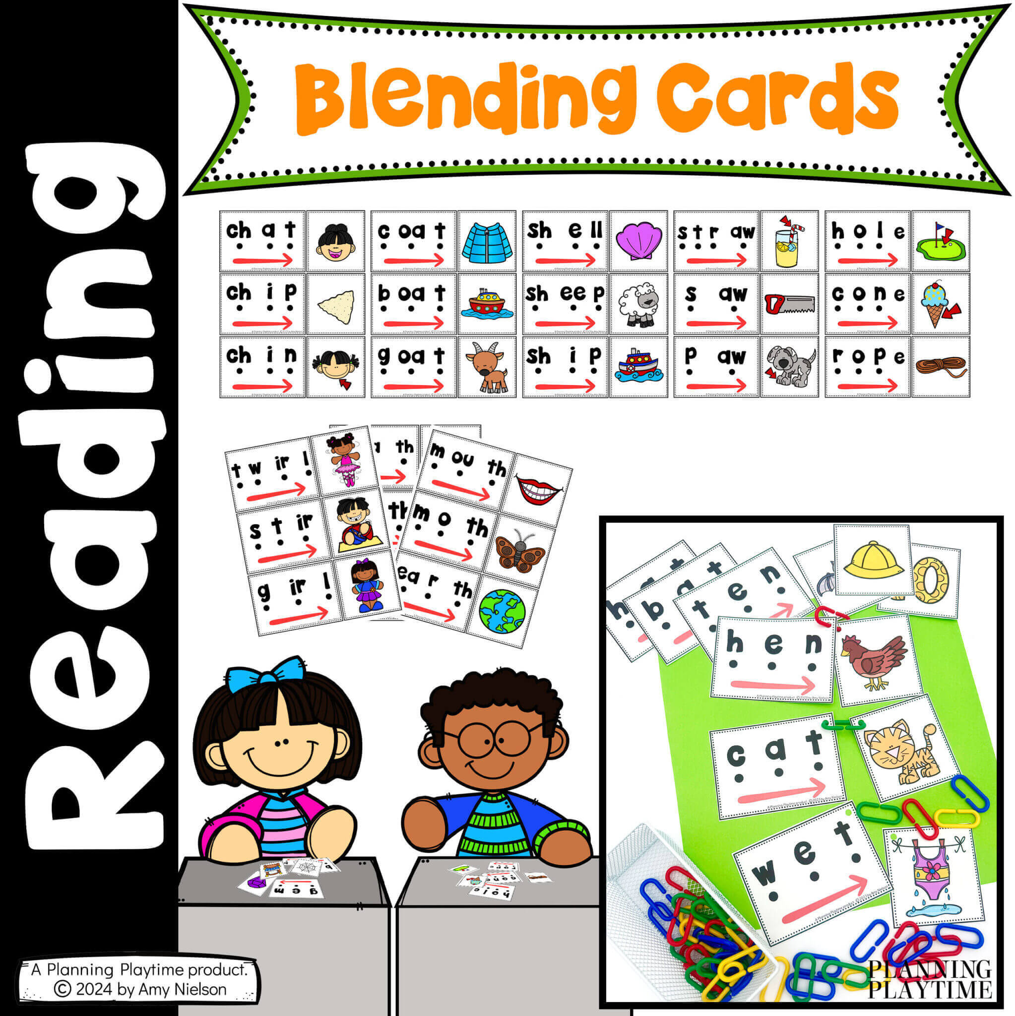 Phoneme Blending Activities - Planning Playtime