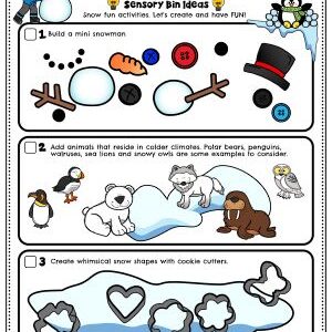 Winter Science Activities - Planning Playtime