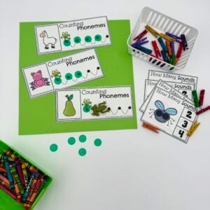 Phoneme Counting Practice - Planning Playtime