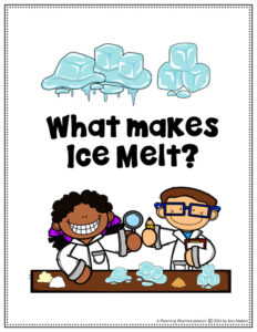 What Makes Ice Melt - Winter Science - Planning Playtime