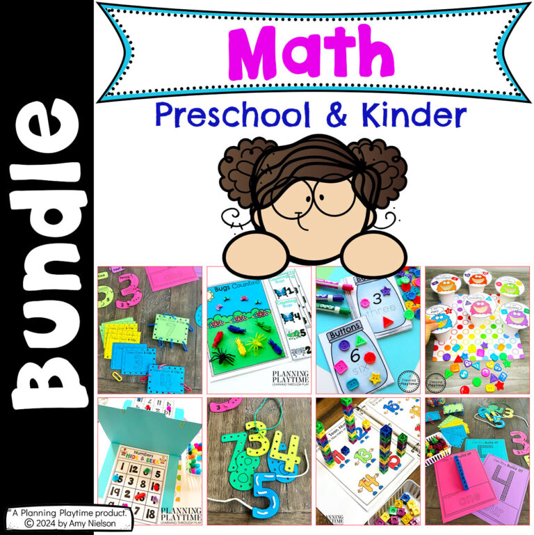 Little Kids Math Mastery Bundle - Planning Playtime