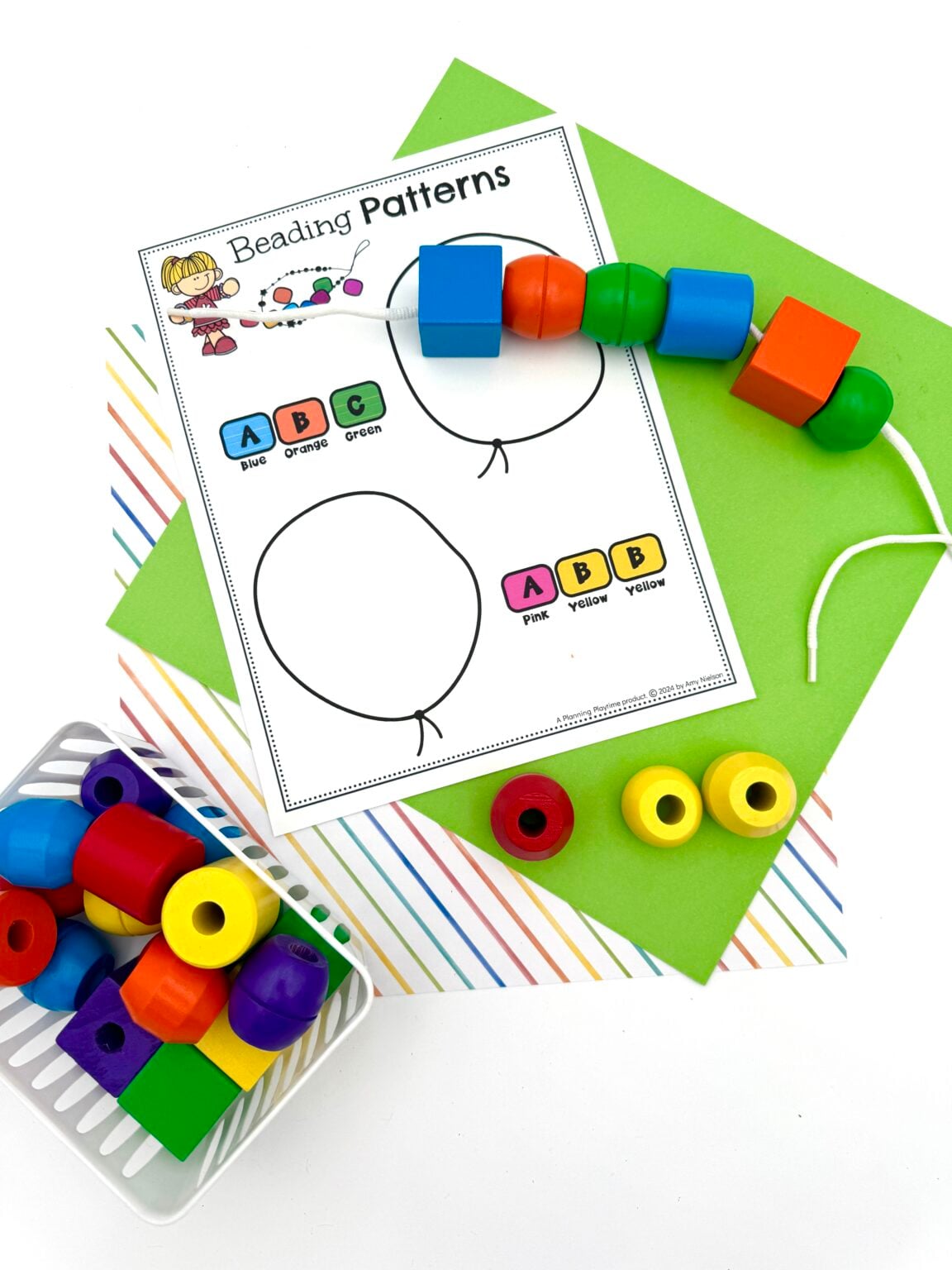 Pattern Activities for Preschool - Planning Playtime