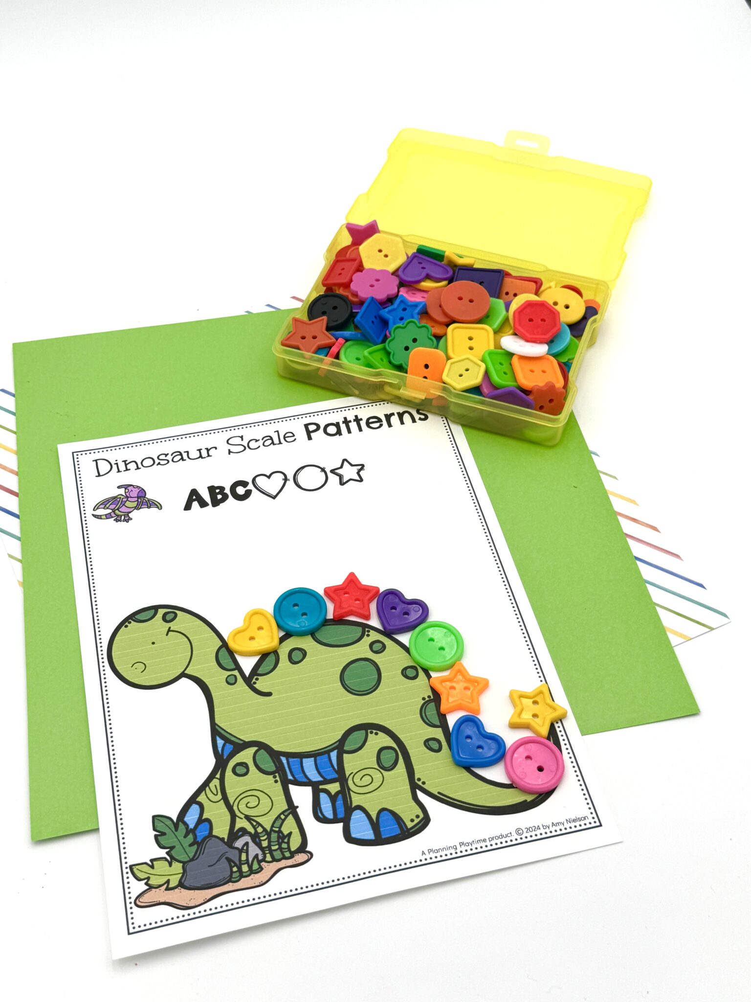 Pattern Activities for Preschool - Planning Playtime
