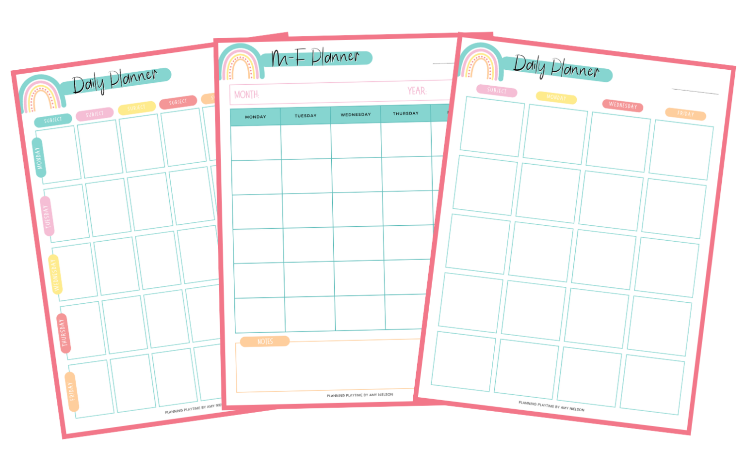 Editable Ultimate Preschool Planner - Planning Playtime