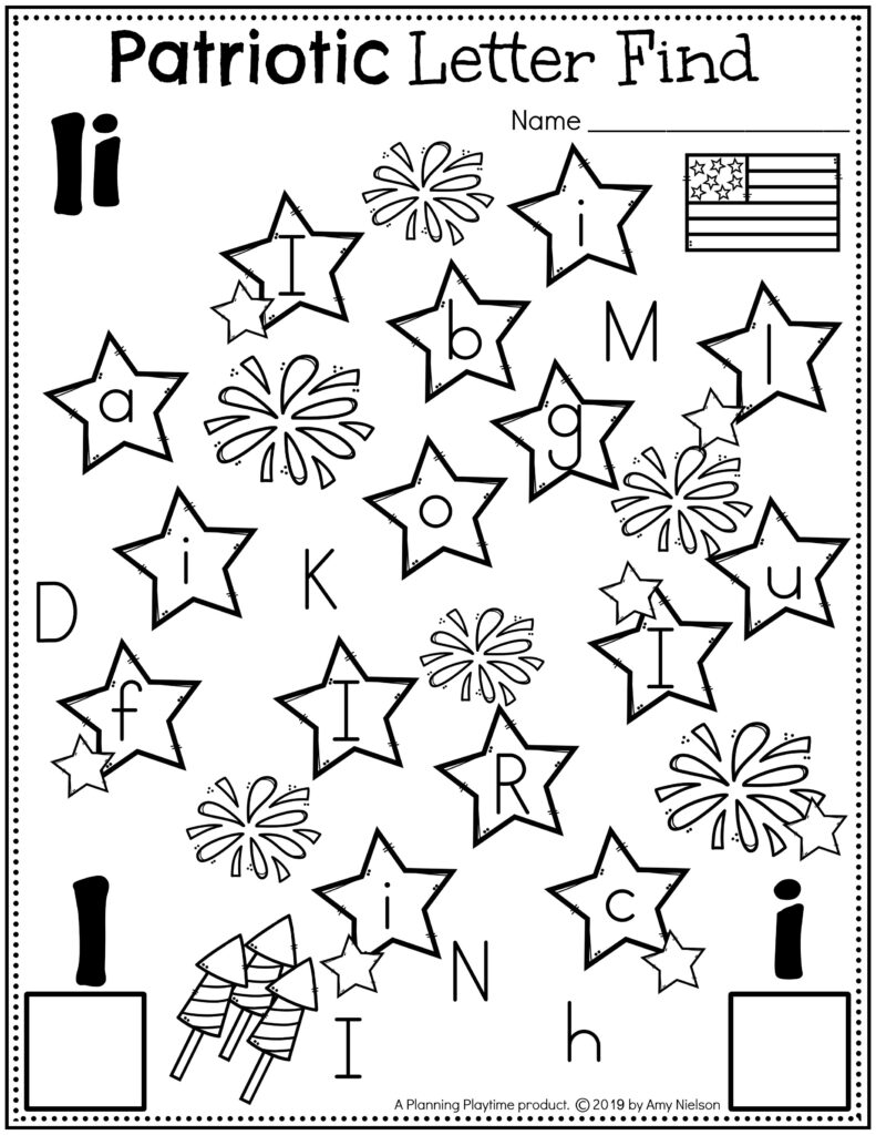 Patriotic Preschool Activities - Planning Playtime