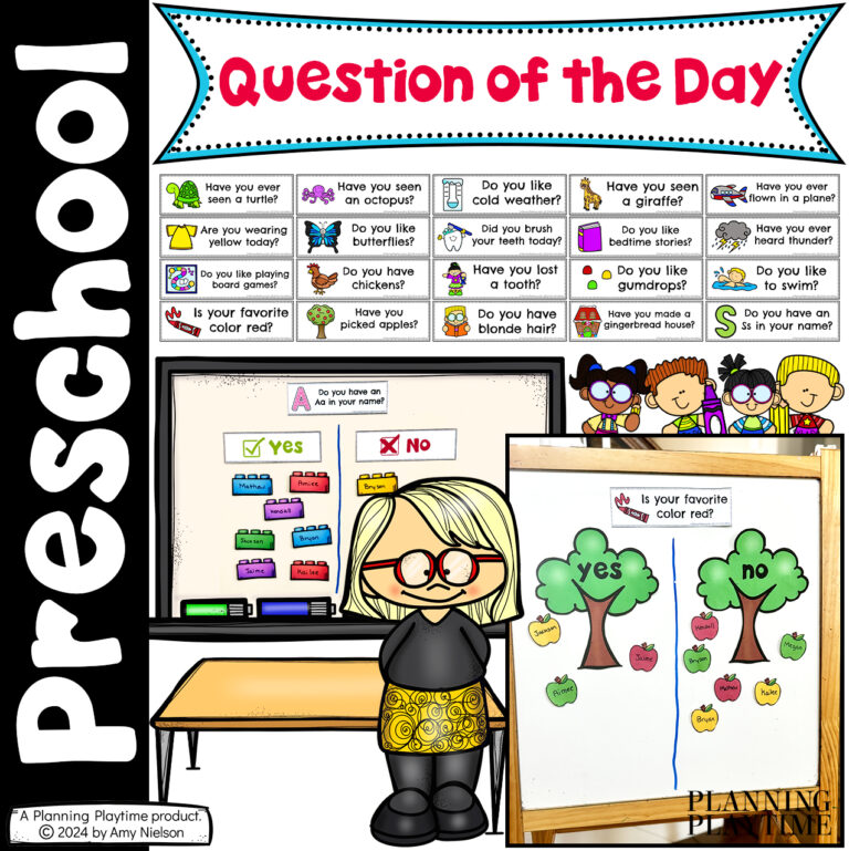 Question of the Day Cards - Planning Playtime