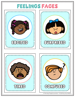 Calm Down Corner Printables - Planning Playtime