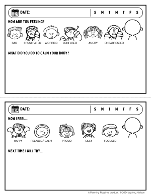 Calm Down Corner Printables - Planning Playtime