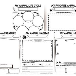 Fun Preschool and Kindergarten Animal Science Unit Plan - Planning Playtime