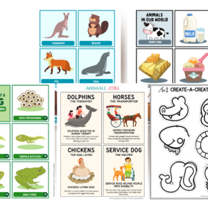 Fun Preschool and Kindergarten Animal Science Unit Plan - Planning Playtime