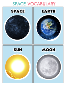 Space Science Unit for Kids - Planning Playtime