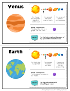 Space Science Unit for Kids - Planning Playtime