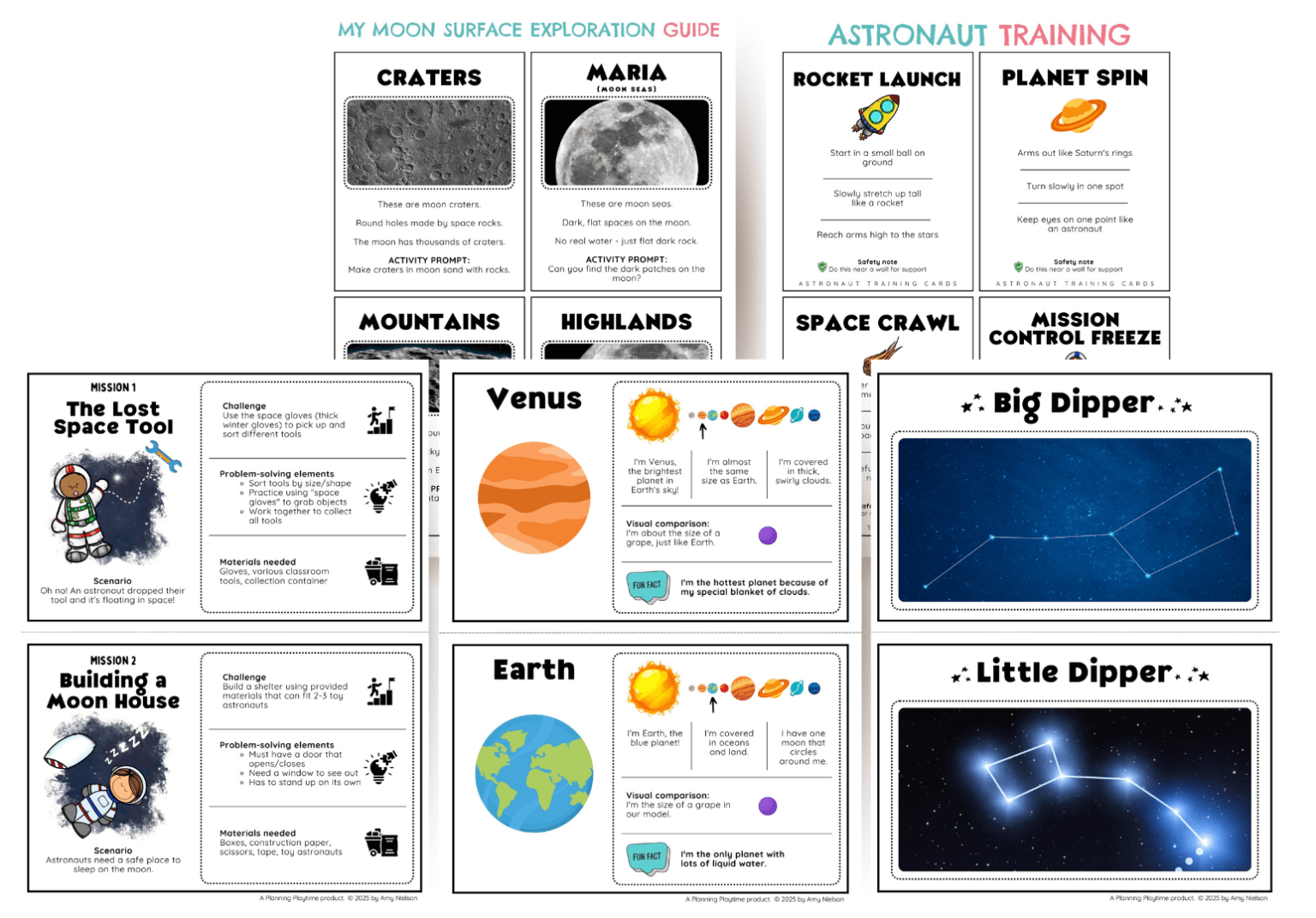 Space Science Activities and Plans for Early Learners - Planning Playtime