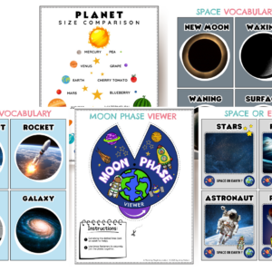 Space Science Unit for Kids - Planning Playtime