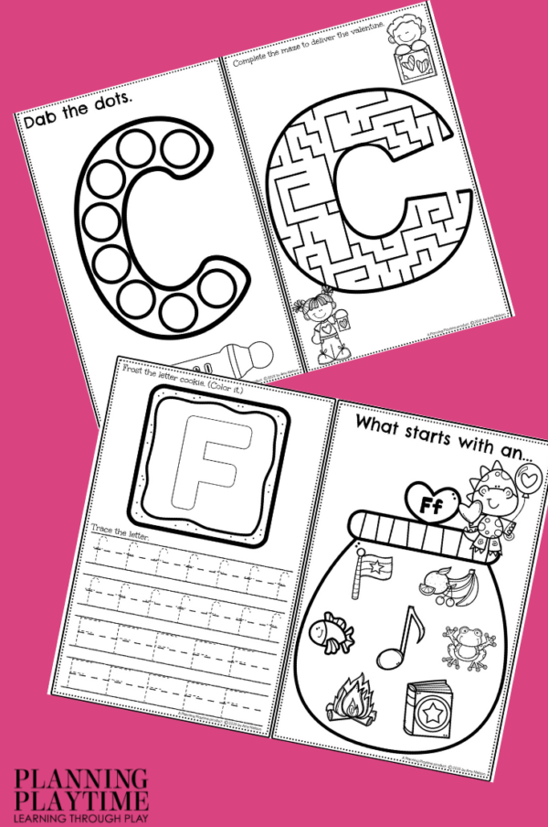 Love Learning: Valentine's Phonics Book for Early Learners - Planning ...
