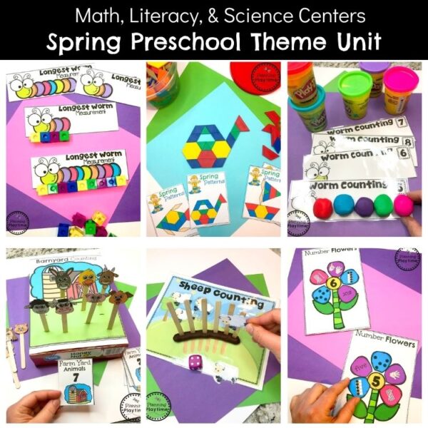 Spring Preschool Theme - Planning Playtime