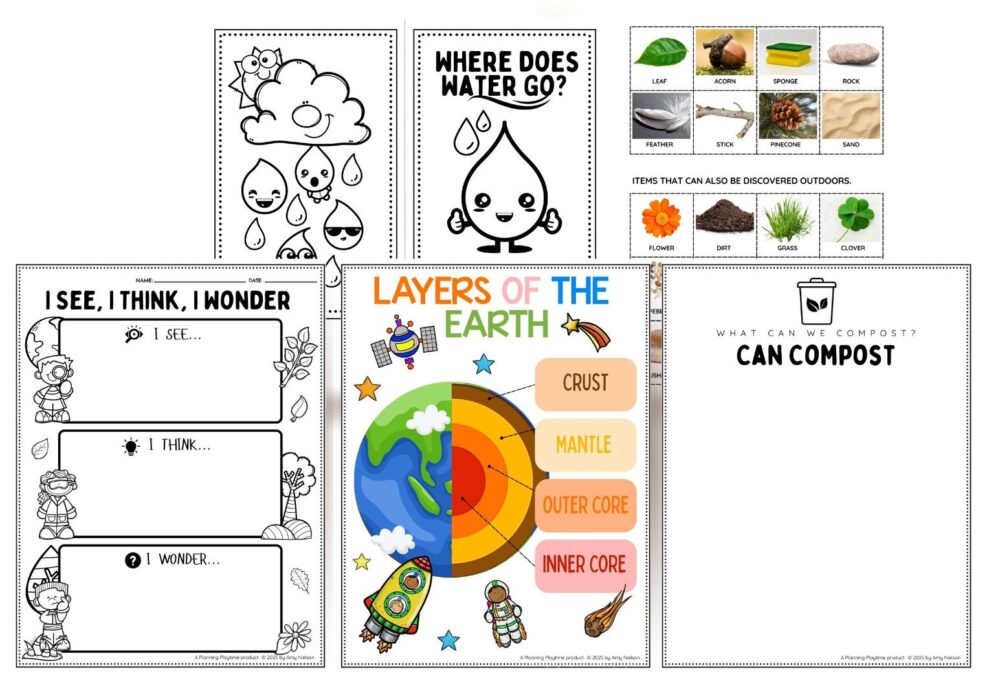 Hands-On Earth Science Activities for Preschool and Kindergarten ...