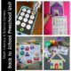 Back to School Theme - Preschool - Planning Playtime