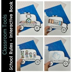 My School Rules Interactive Craft - Planning Playtime