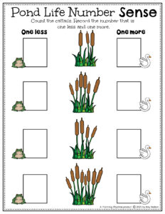 Pond Life Preschool Activities and Centers - Planning Playtime
