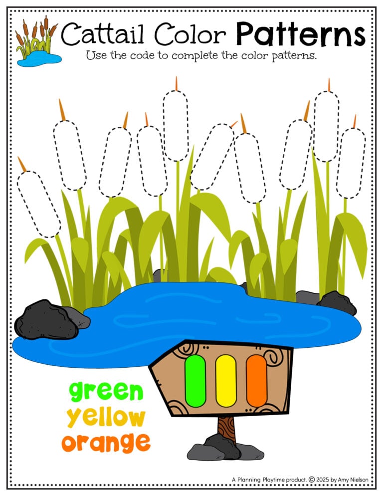 Pond Life Preschool Activities and Centers - Planning Playtime