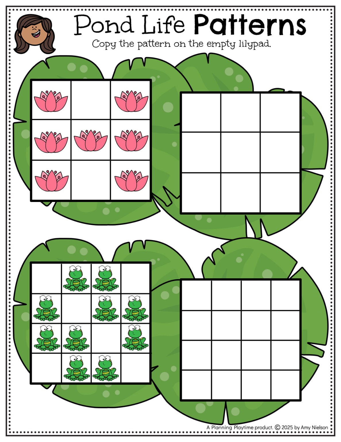 Pond Life Preschool Activities and Centers - Planning Playtime