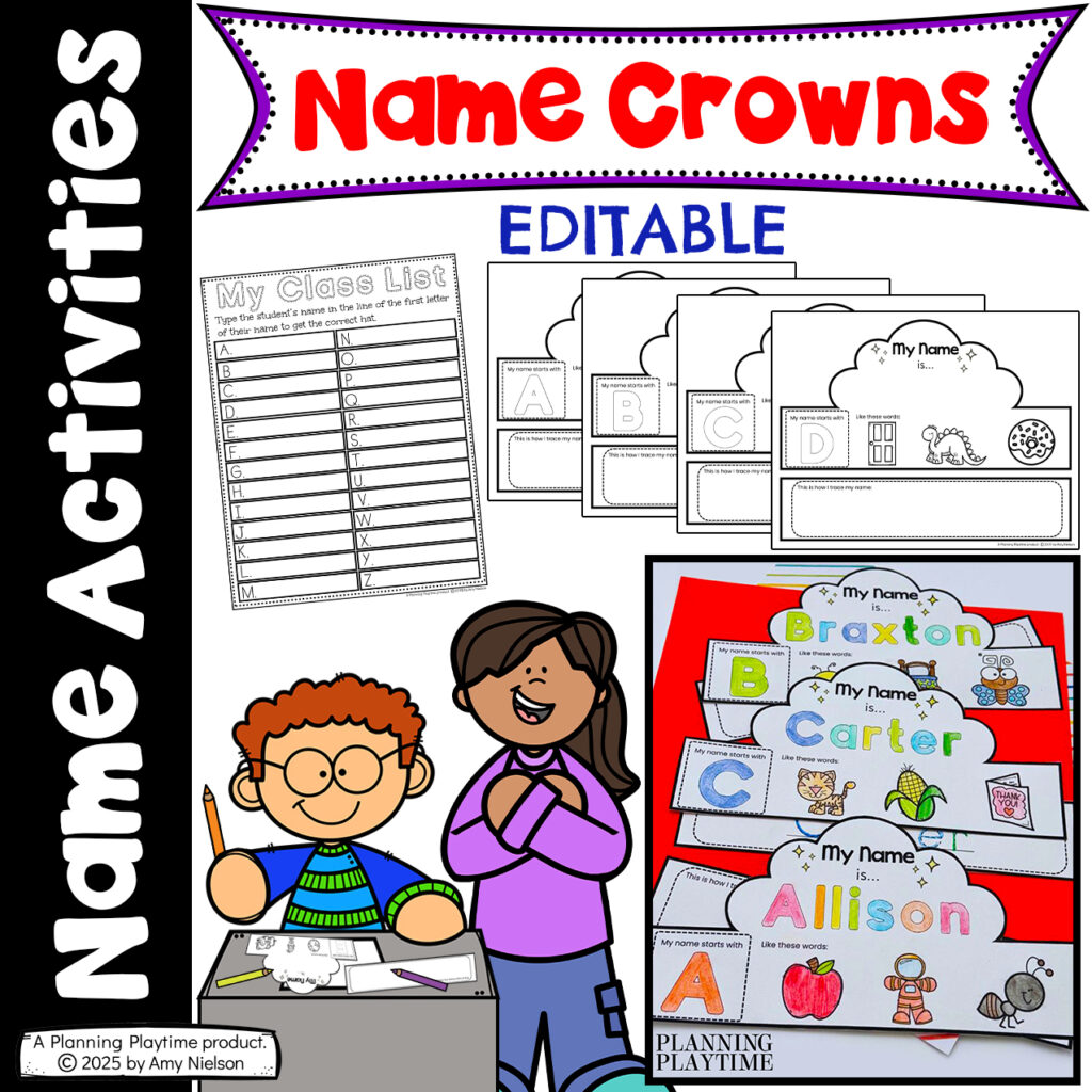 First Grade Worksheets - The Year Bundle - Planning Playtime