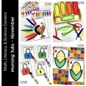 November Morning Tubs - Planning Playtime