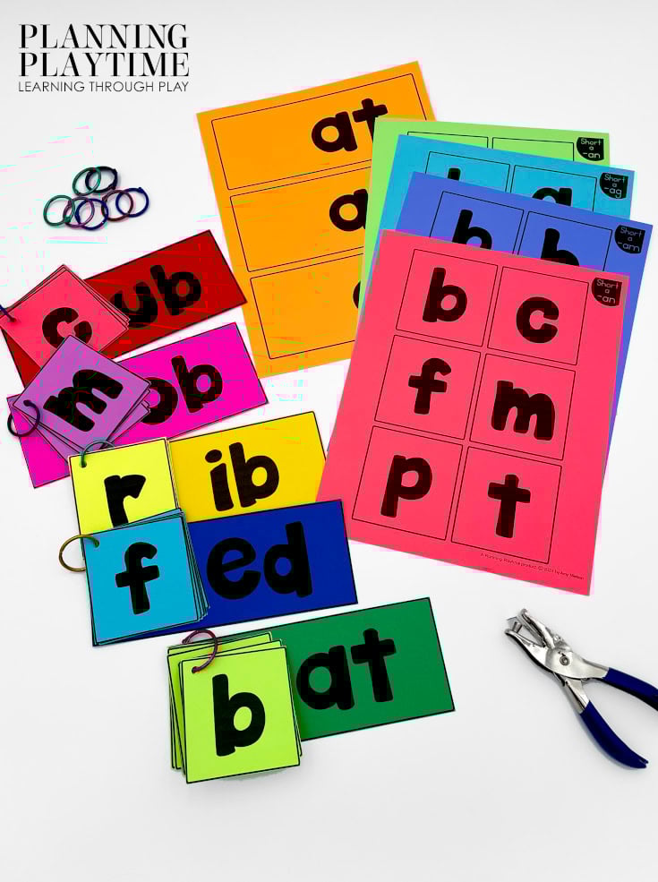 Short U Blends and Digraphs Words - Phonics Flip and Read Word Families ...