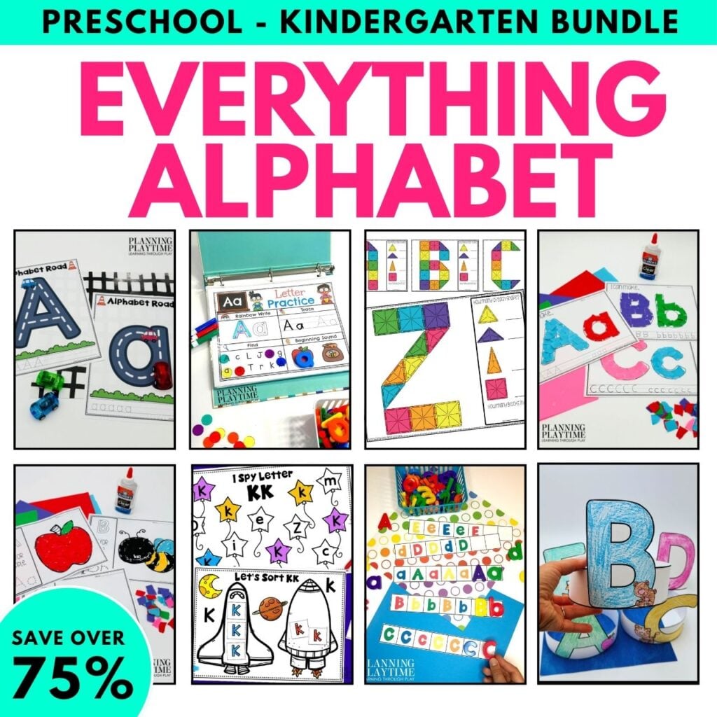 Everything Alphabet Bundle - Planning Playtime
