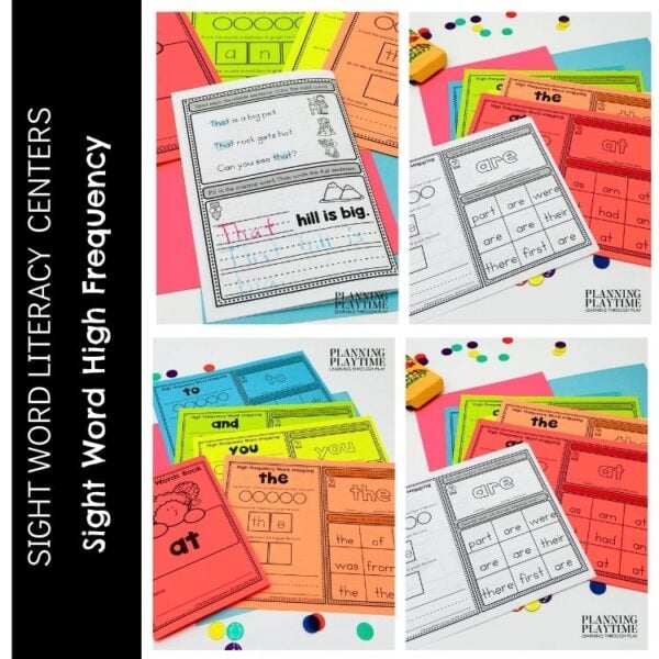 SOR High Frequency Word Books - Planning Playtime